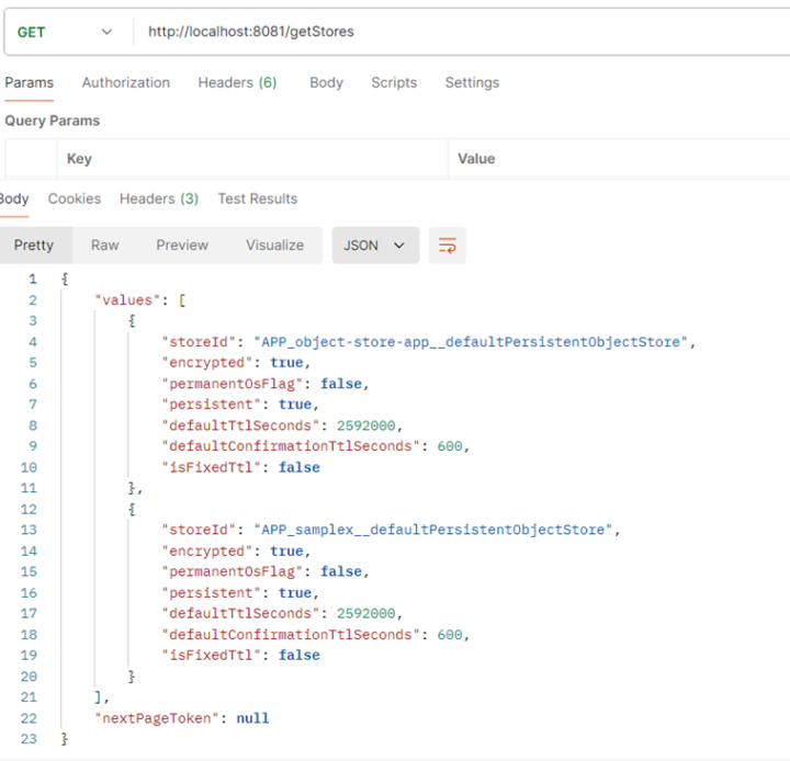 Object Store V2 REST API - TGH