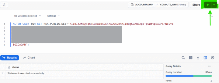 Snowflake Integration with Key Pair Authentication in MuleSoft - TGH